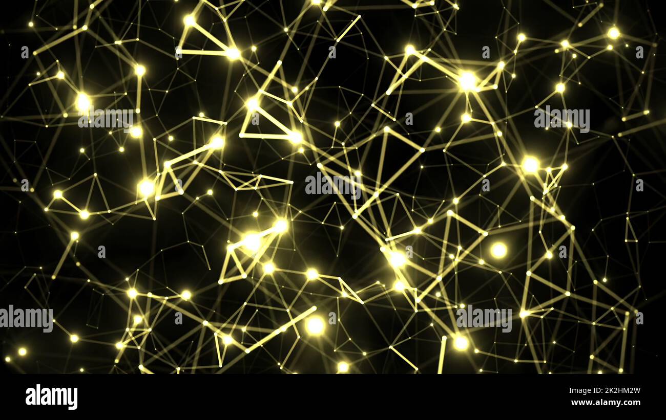 Abstract Plexus Technology Science And Engineering Stock Photo - Alamy