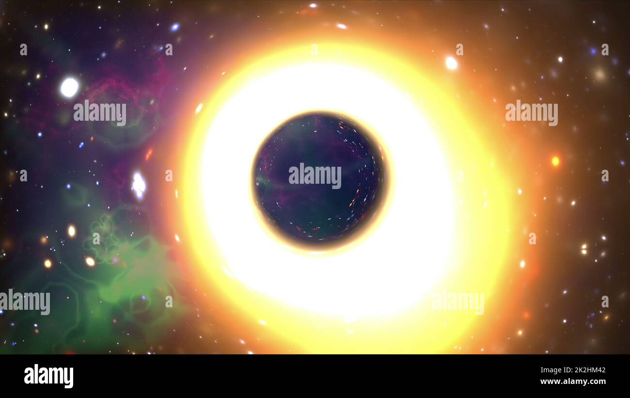 Big Bang In Space The Birth Of The Universe Stock Photo - Alamy