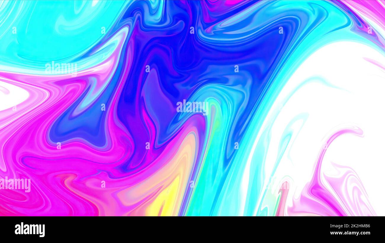 Colorful paint mix with gradient vivid colors Stock Photo - Alamy