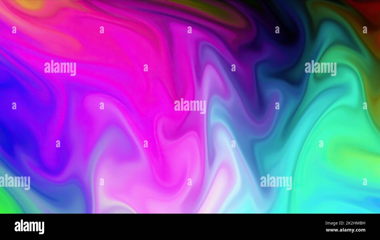Colorful paint mix with gradient vivid colors Stock Photo - Alamy