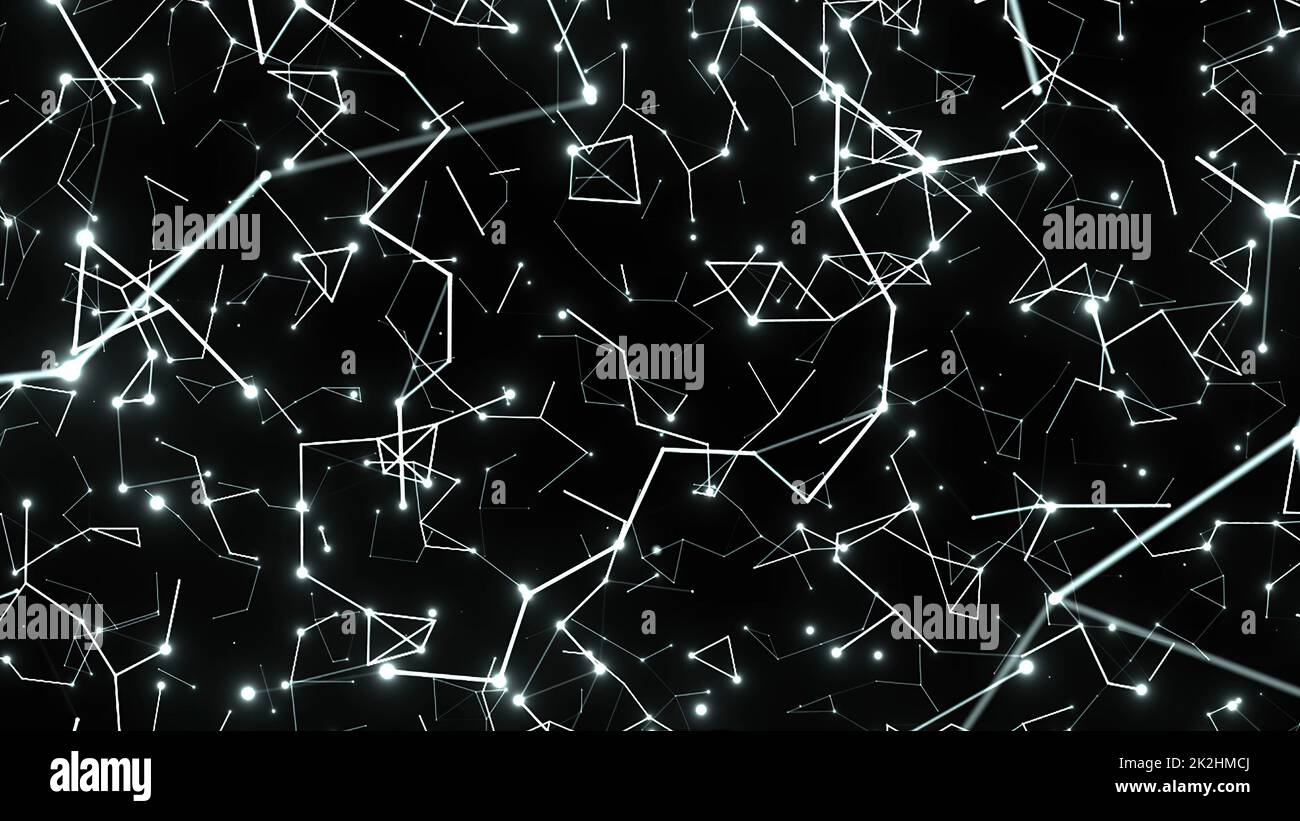 Abstract Plexus Technology Science And Engineering Stock Photo - Alamy