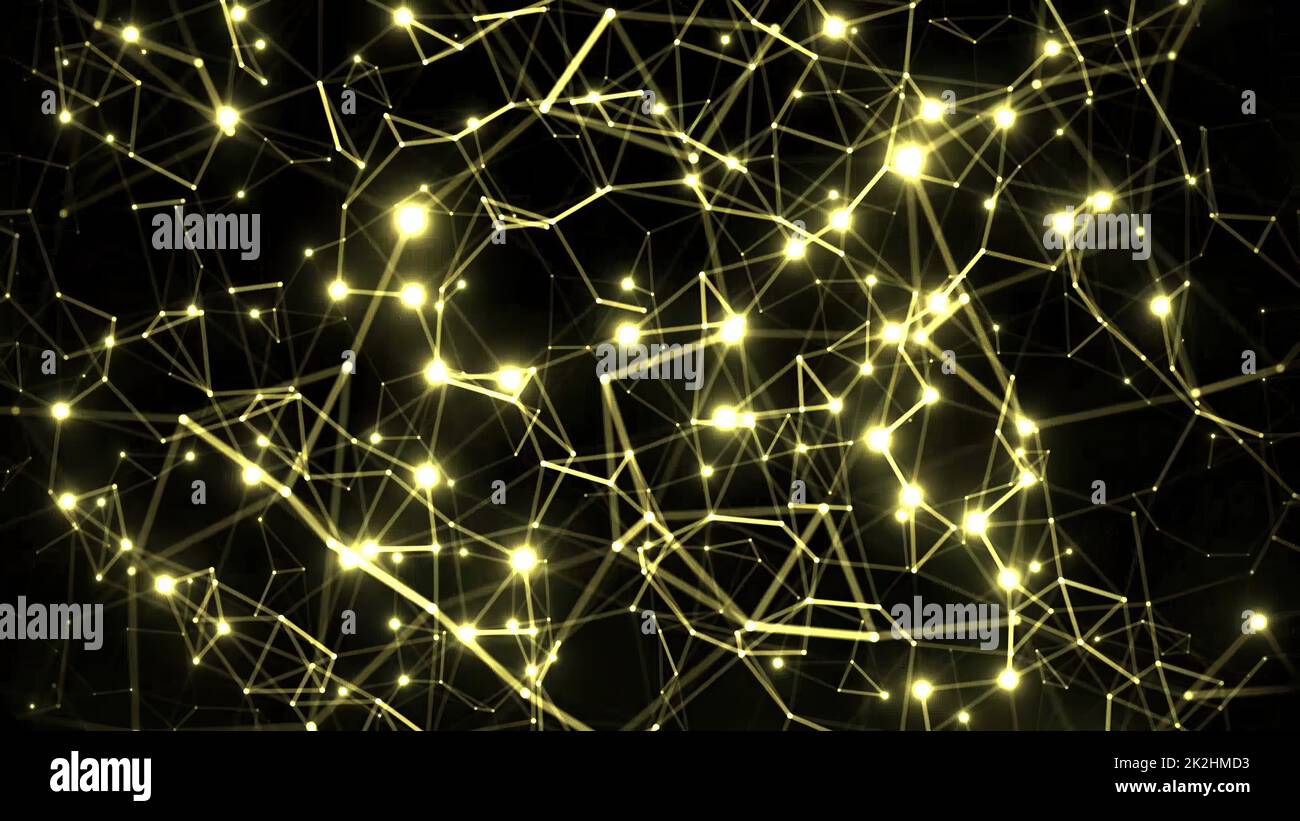 Abstract plexus technology science concept Stock Photo - Alamy