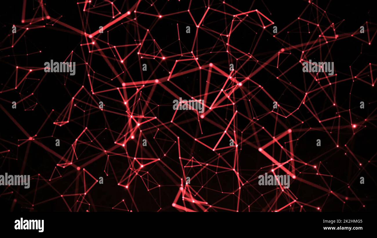 Abstract plexus technology science concept Stock Photo - Alamy