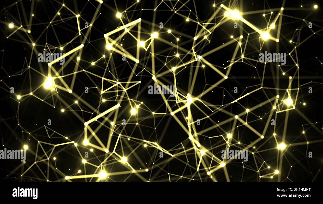 Abstract plexus technology science concept Stock Photo - Alamy