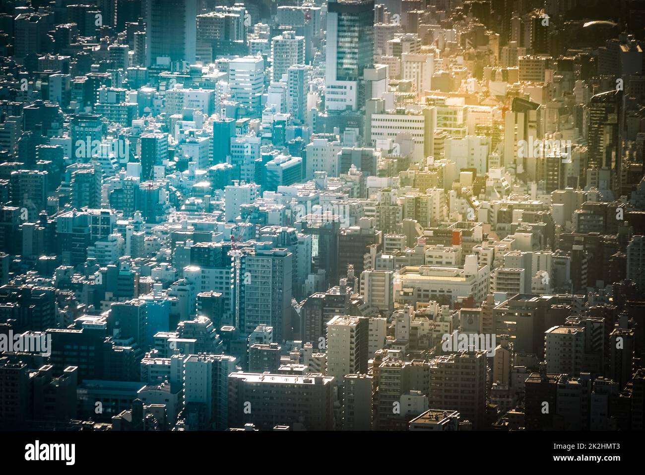 Building group in central Tokyo Stock Photo - Alamy