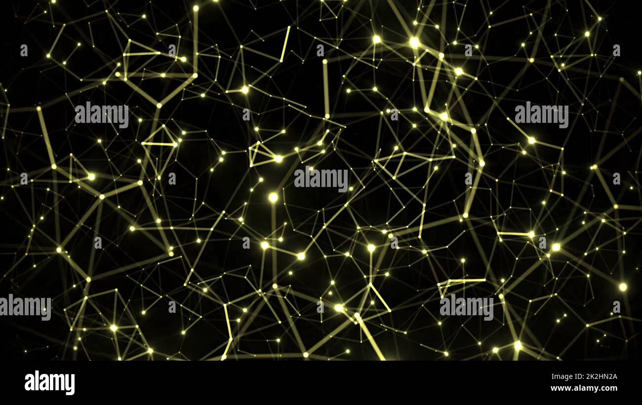 Abstract plexus technology science concept Stock Photo - Alamy