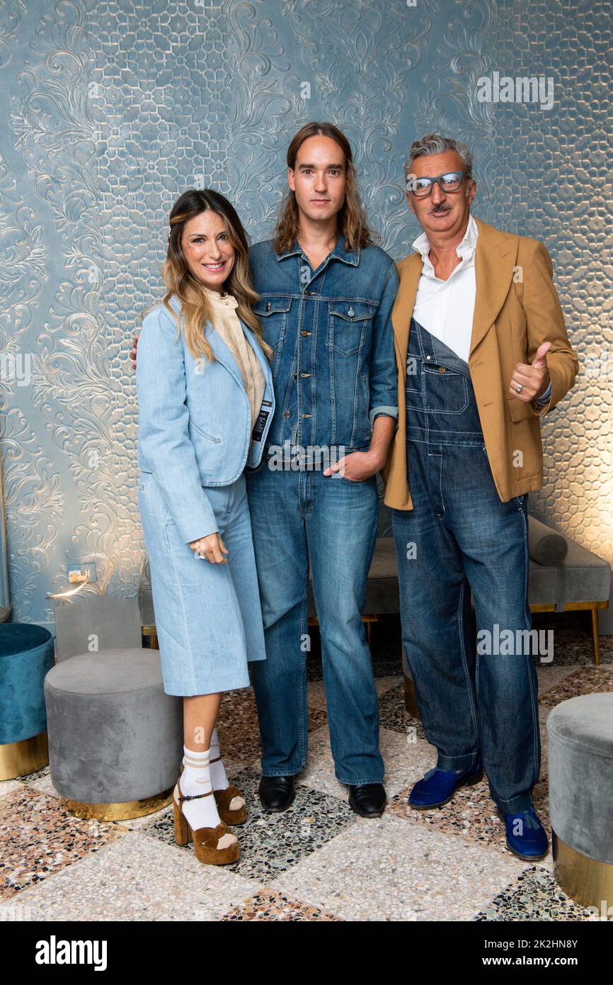 Milan, Italy, 22/09/2022, Jennifer Tommasi , Matthew Adams Dolan , Luca ...