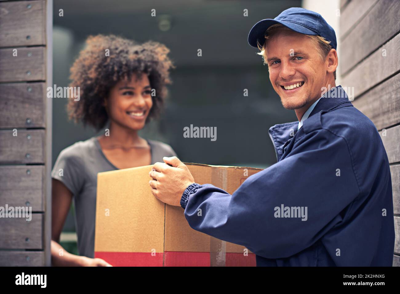 American courier company hi-res stock photography and images - Alamy