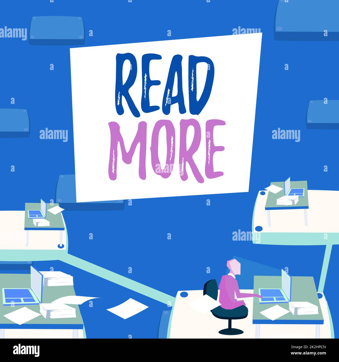 Writing displaying text Read More. Business concept Provide more time ...