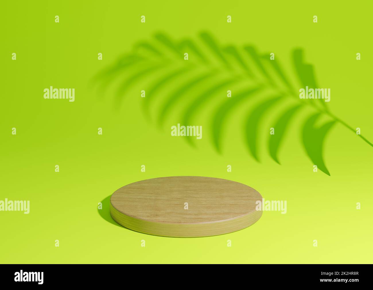 Bright, lime, neon green simple 3D render minimal natural product ...
