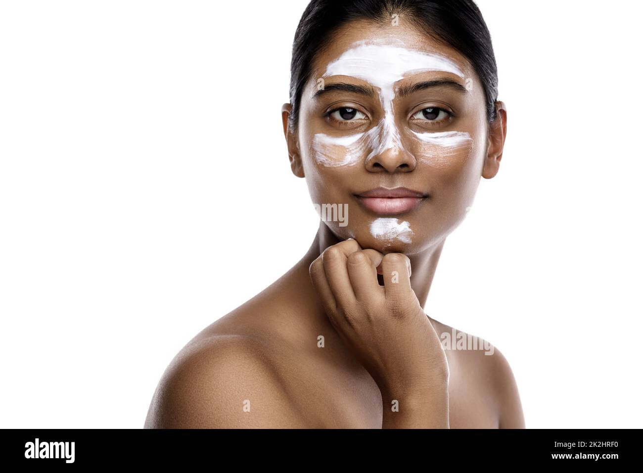 Indian woman face hi-res stock photography and images - Alamy