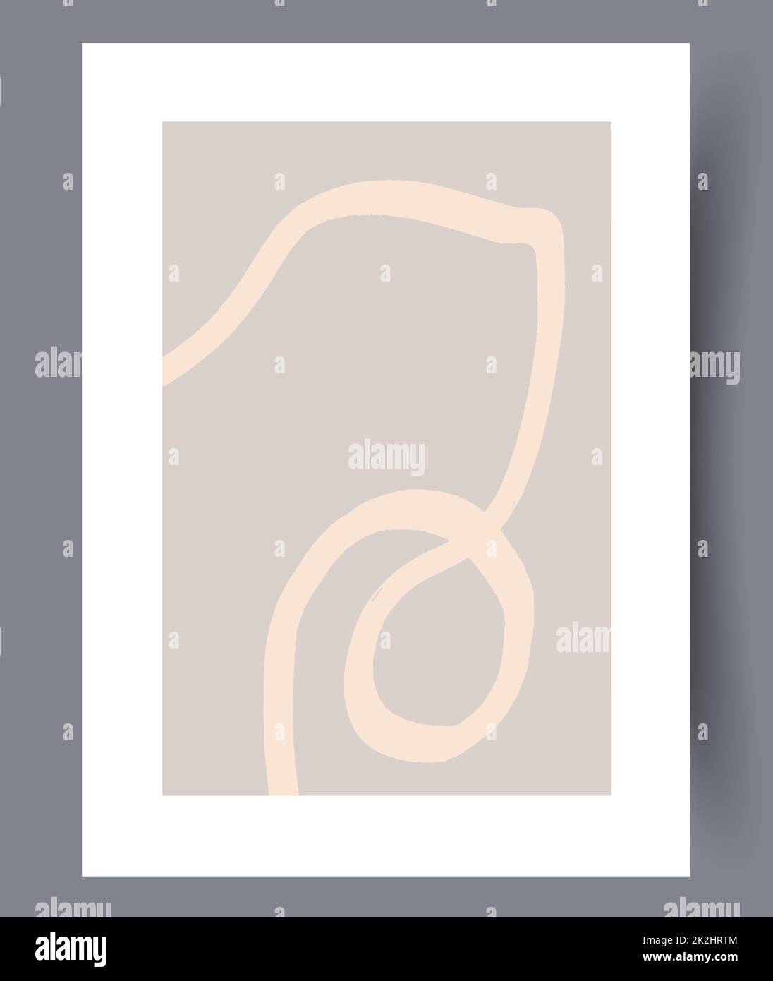 Printable wall art vector poster set vector Stock Photo - Alamy