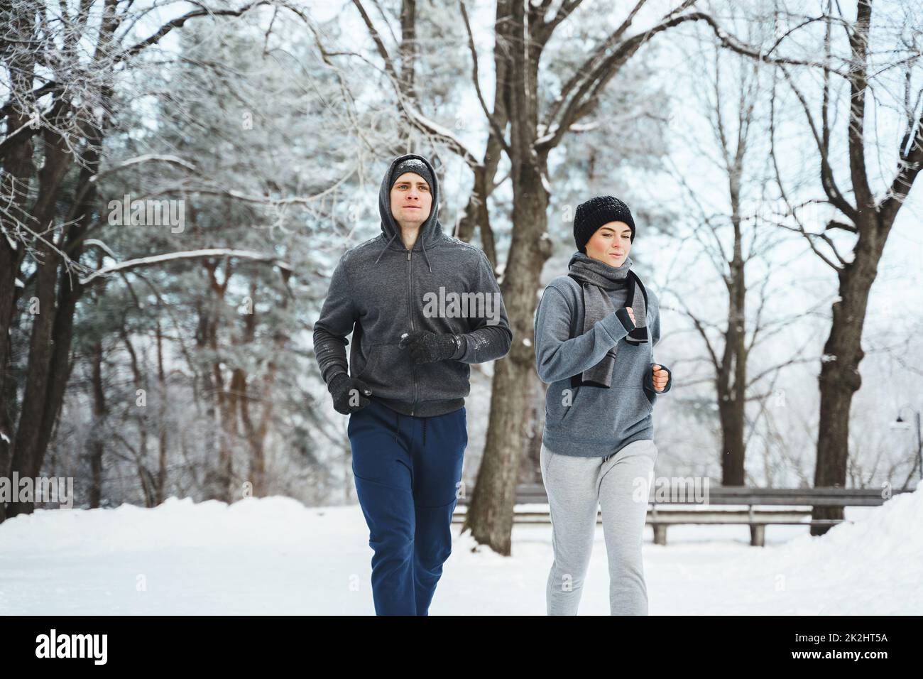 Joggers jogging people park hi-res stock photography and images - Alamy