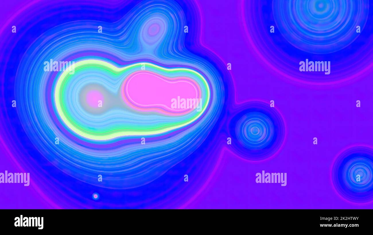 Abstract Cells Metamorphosis illustration Stock Photo - Alamy