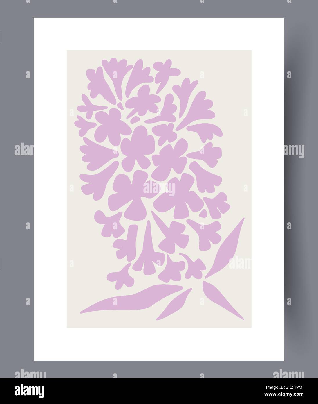 Printable wall art vector poster set vector Stock Photo - Alamy