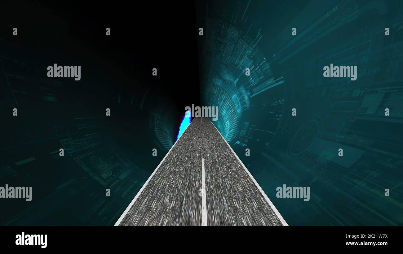 Tech tunnel hi-res stock photography and images - Alamy