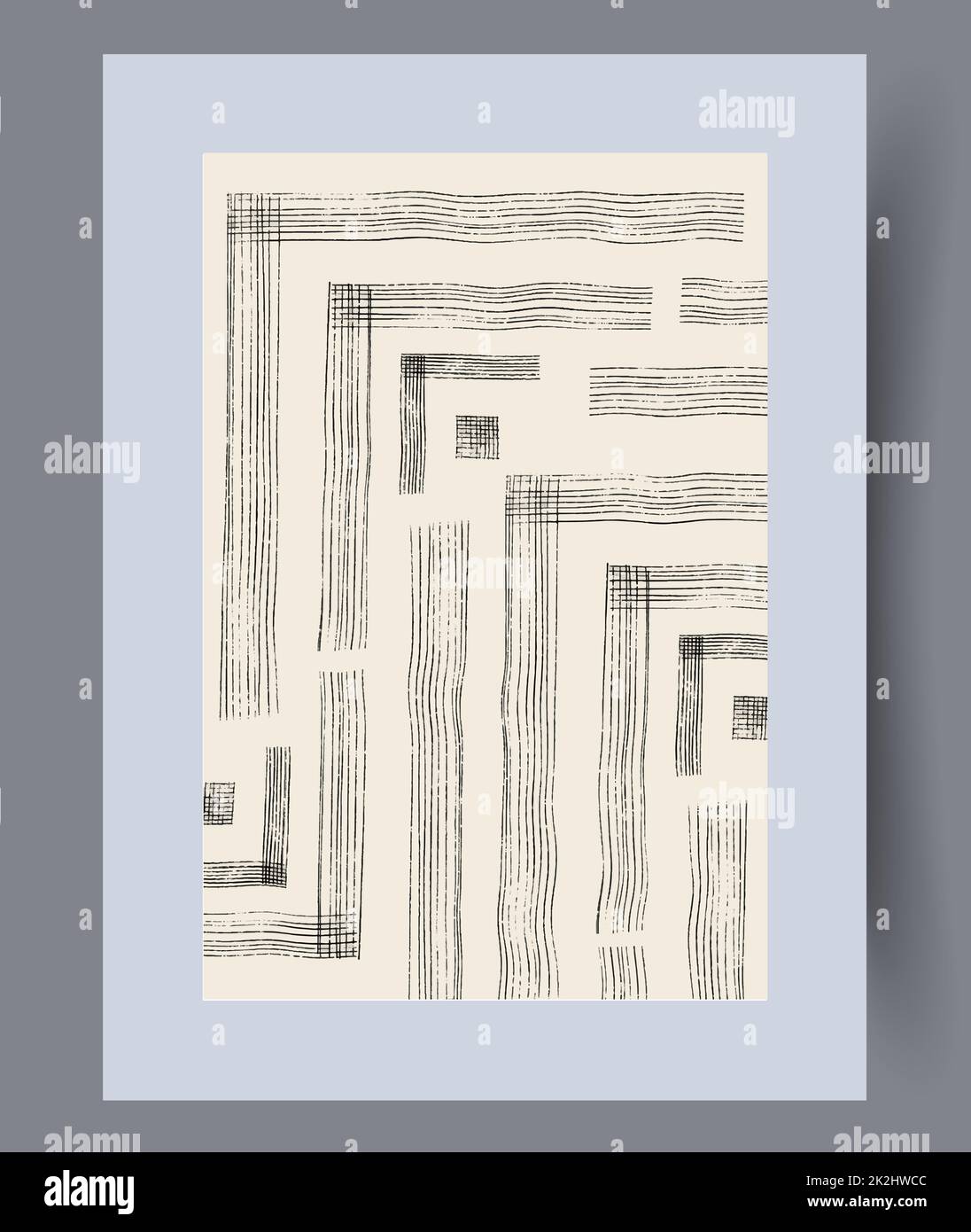 Printable wall art vector poster set Stock Photo - Alamy