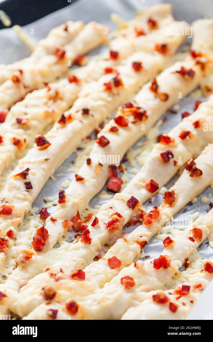 Fresh tasty crispy bacon hi-res stock photography and images - Alamy