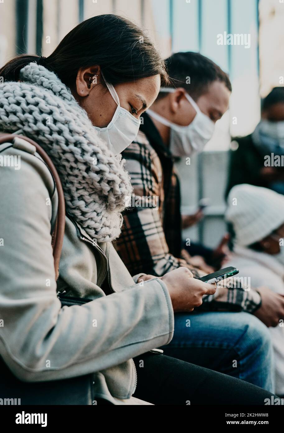 Women tech mask hi-res stock photography and images - Alamy