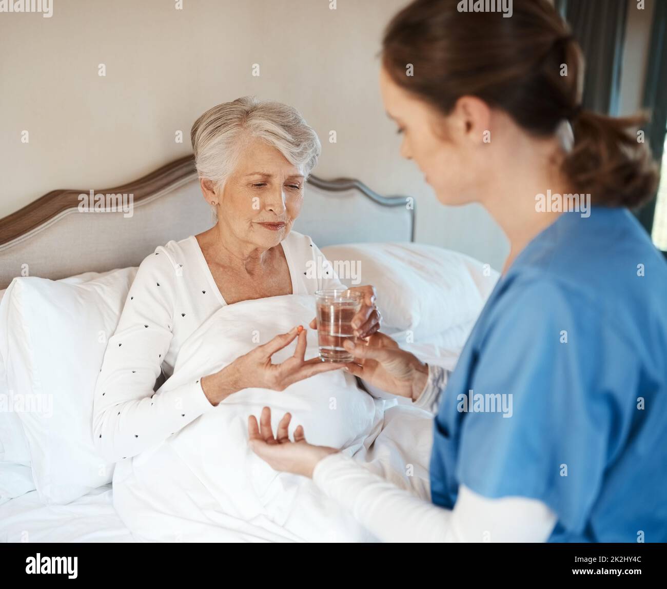 Medication worker hi-res stock photography and images - Alamy