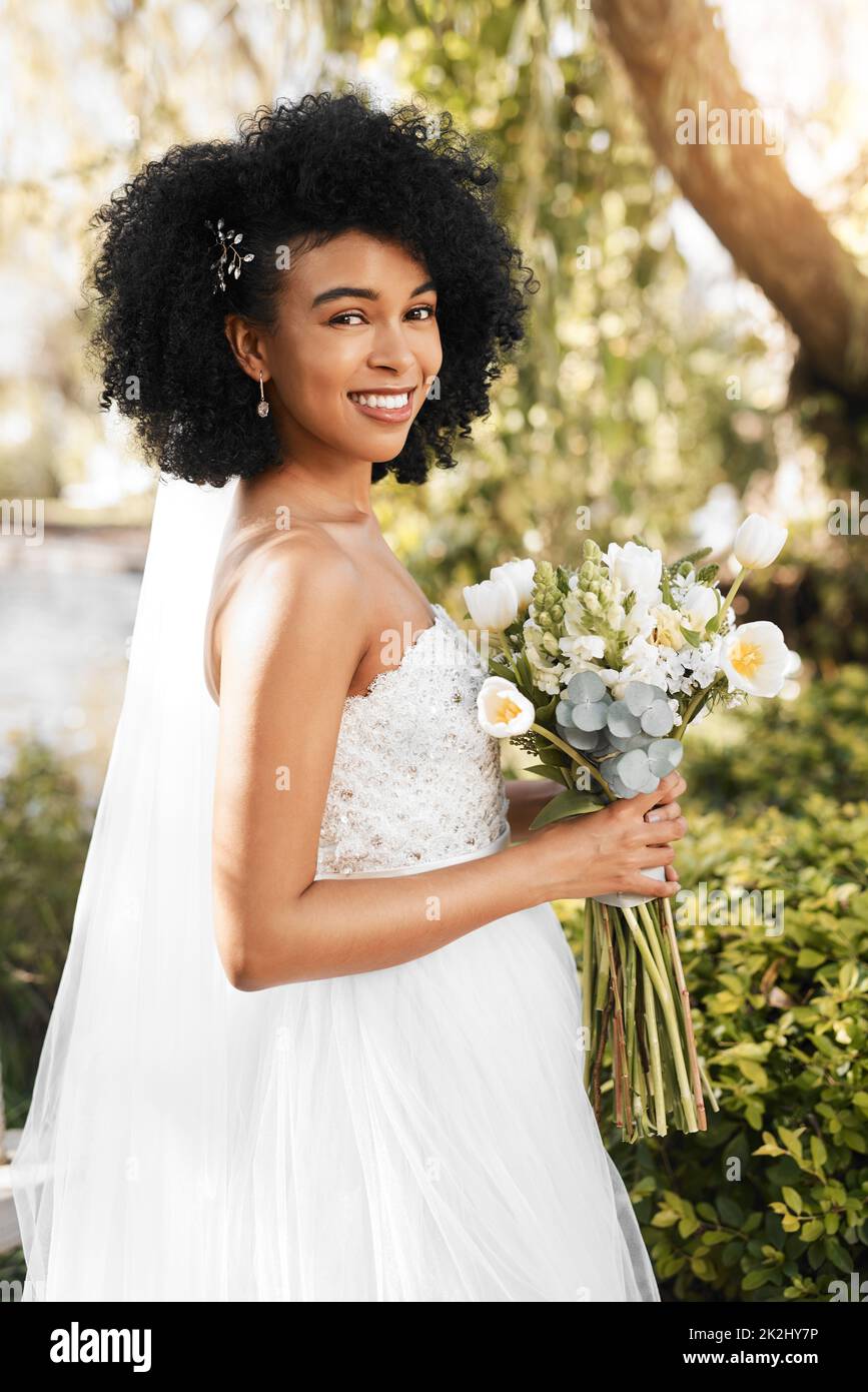 Bride Holding Bouquet