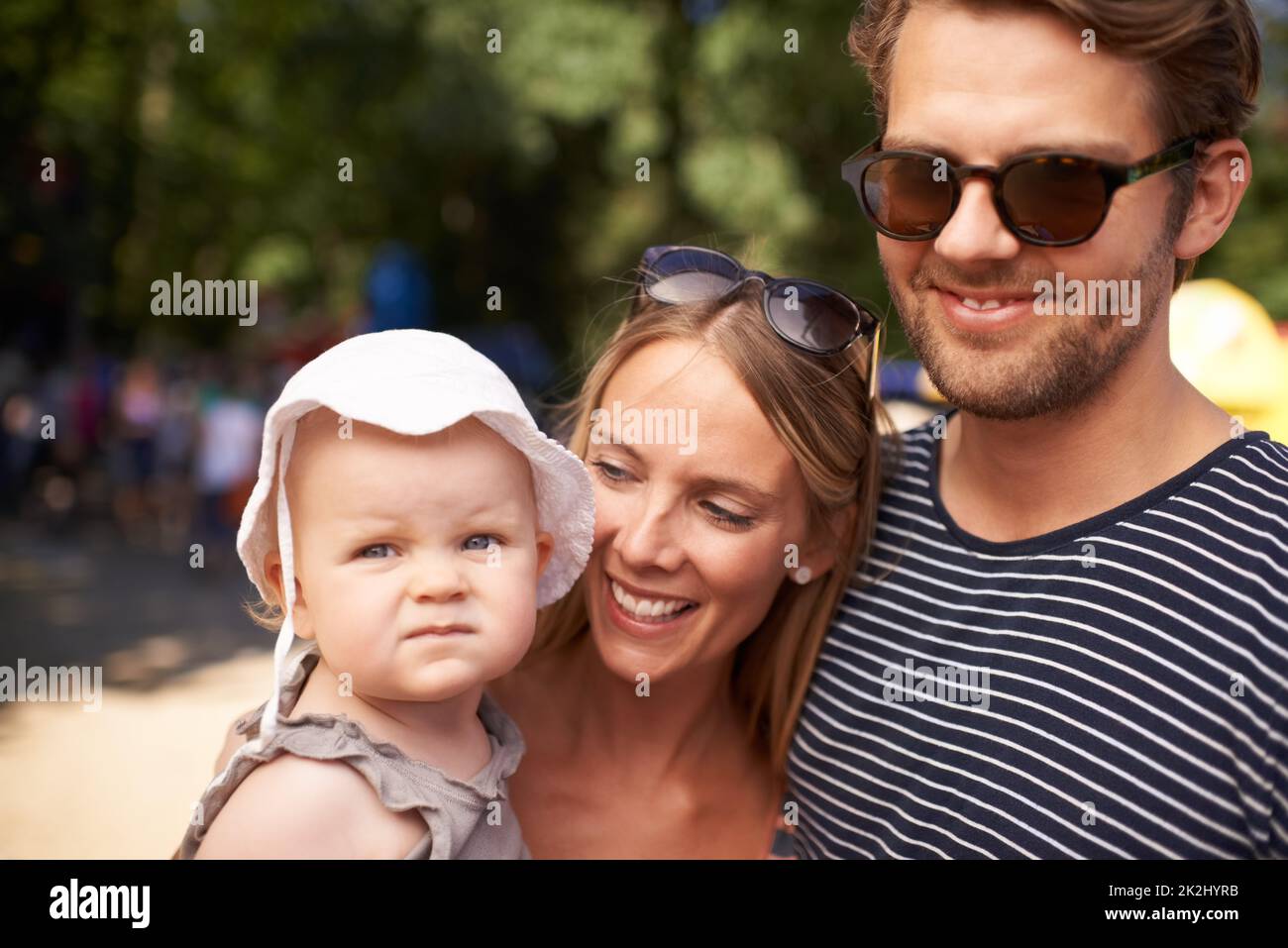 Happy family outing hi-res stock photography and images - Alamy