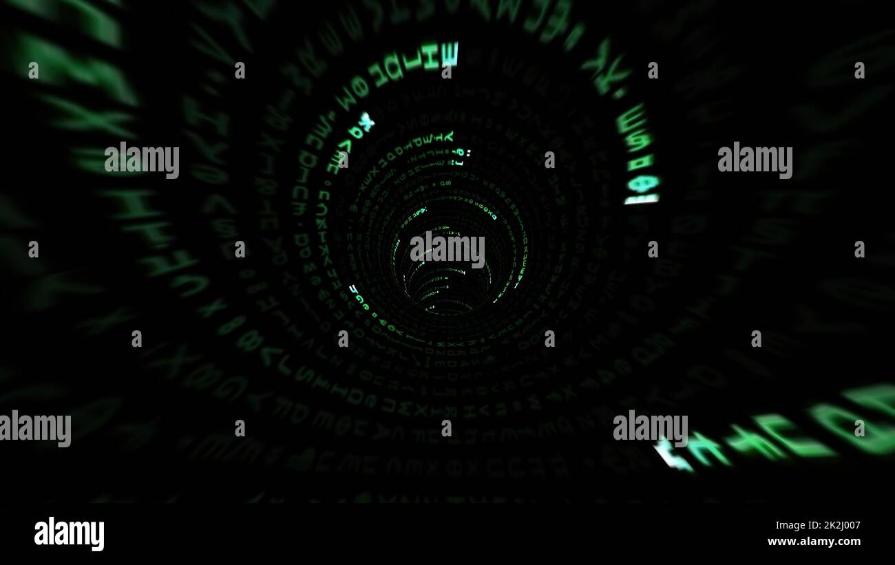 Binary data screen hi-res stock photography and images - Alamy