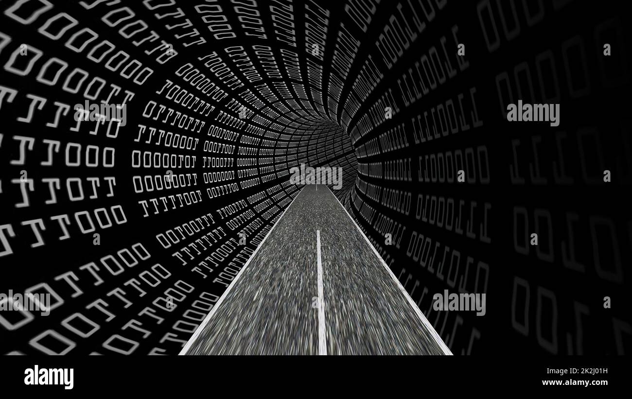 Driving through the binary data Stock Photo - Alamy Driving through the binary data Stock Photo - Alamy