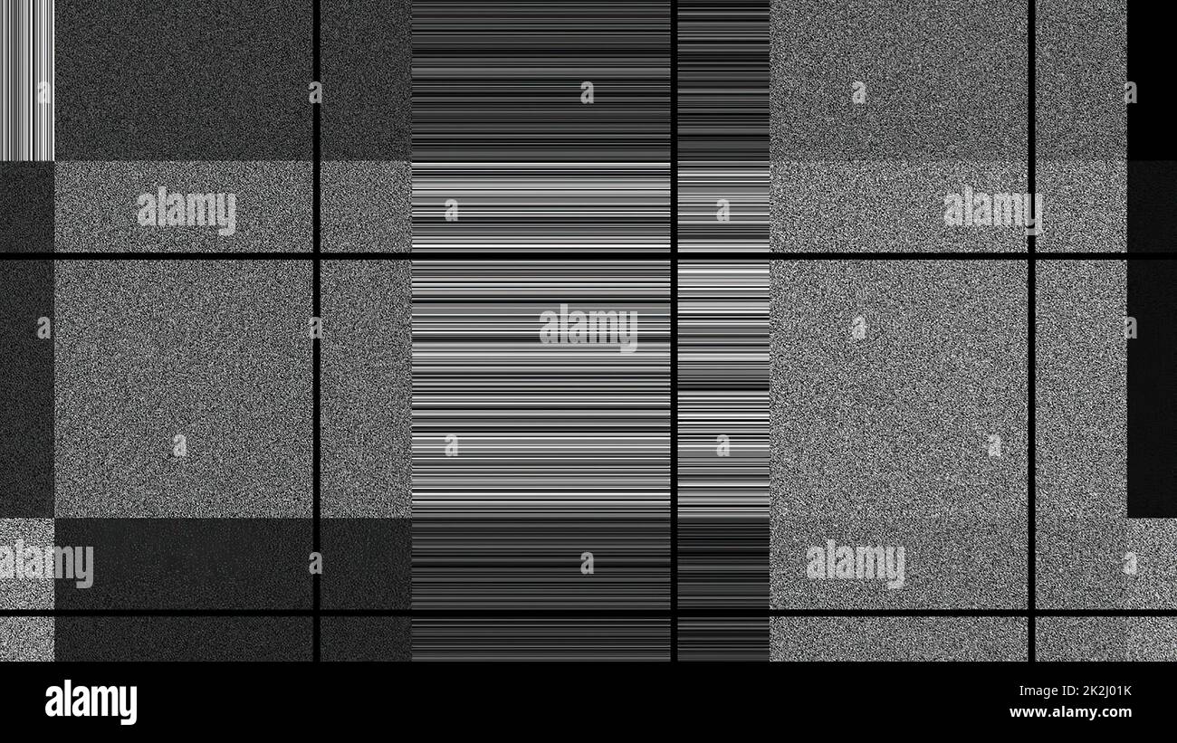 Noise and pixels grid concept Stock Photo - Alamy