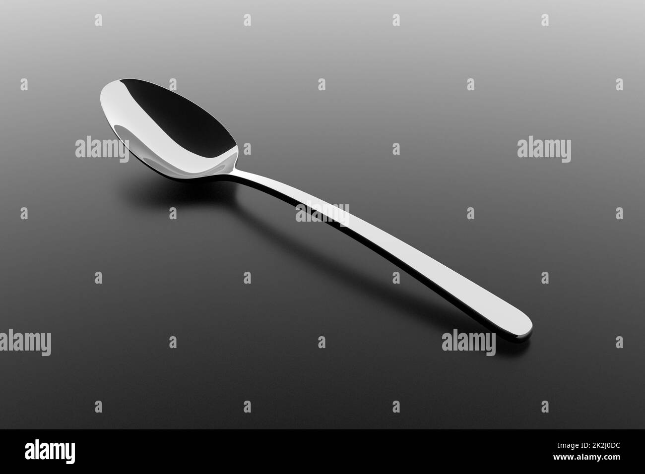 Silver service table setting Black and White Stock Photos & Images - Alamy