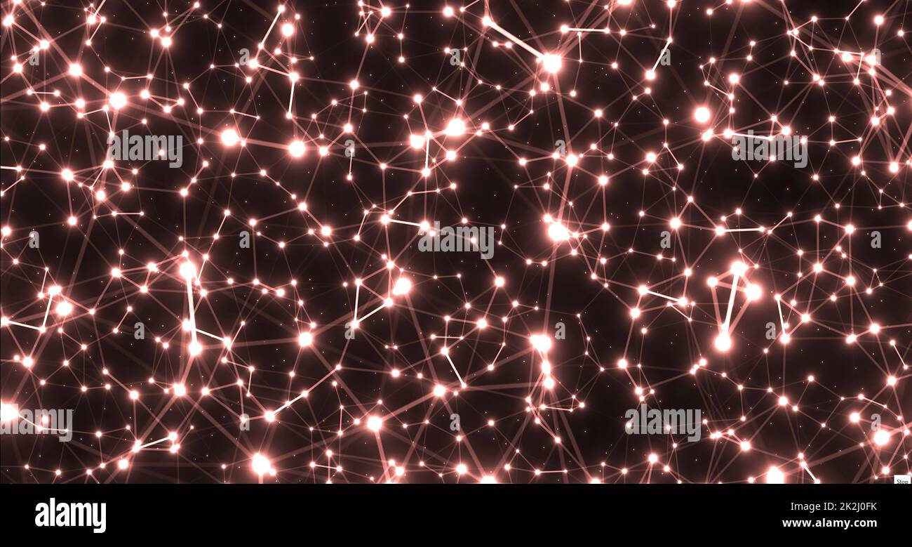 Abstract Plexus Technology Science And Engineering Stock Photo - Alamy