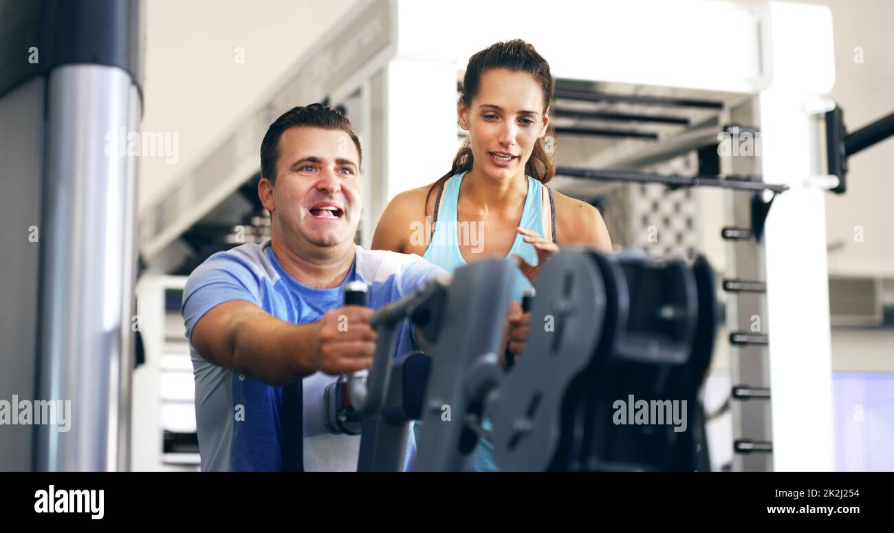 Female fitness instructor hi-res stock photography and images - Alamy