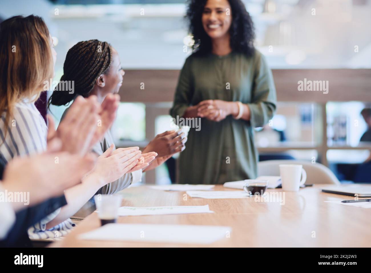 Praise colleague hi-res stock photography and images - Alamy
