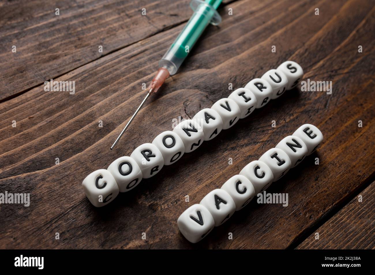 Corona virus Covid-19 vaccine text background Stock Photo - Alamy