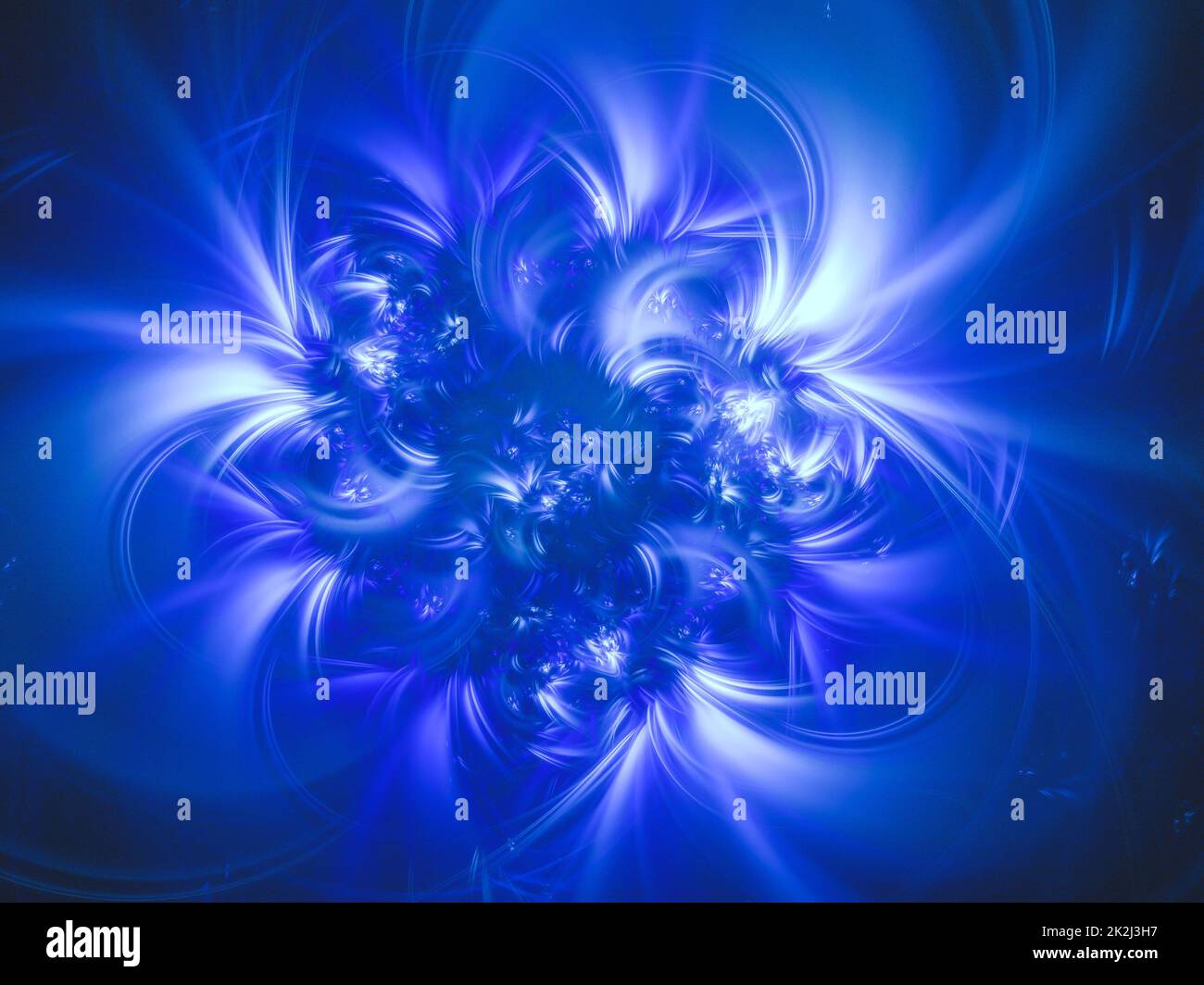 Abstract fractal art background, suggestive of astronomy and nebula ...