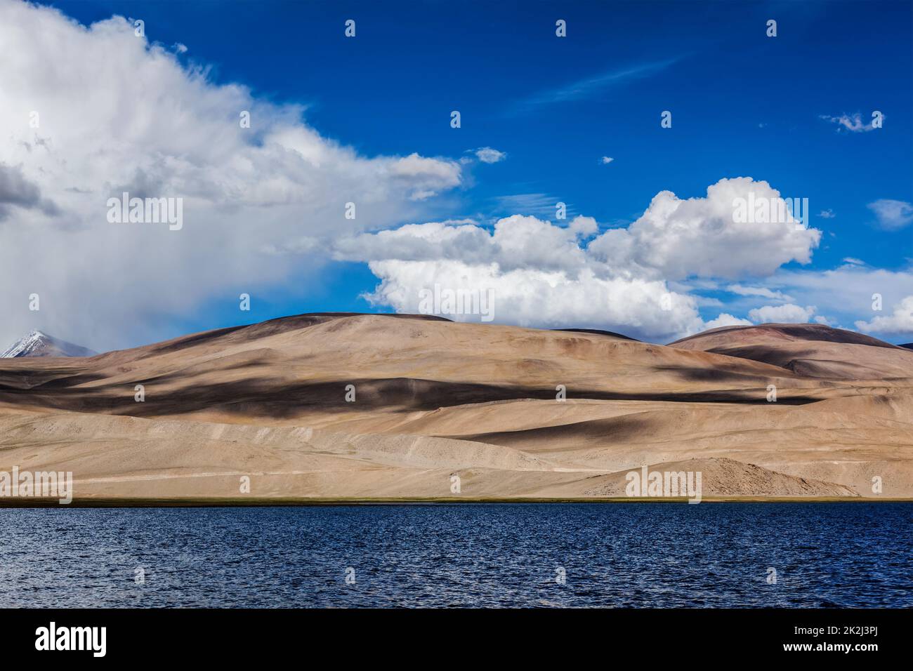 Lake Tso Moriri in Himalayas. Ladakh, Inda Stock Photo - Alamy