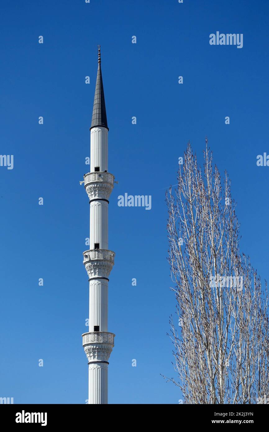 mosque minaret architecture in turkey - islam and minerals - minarets of mosques turkey Stock ...