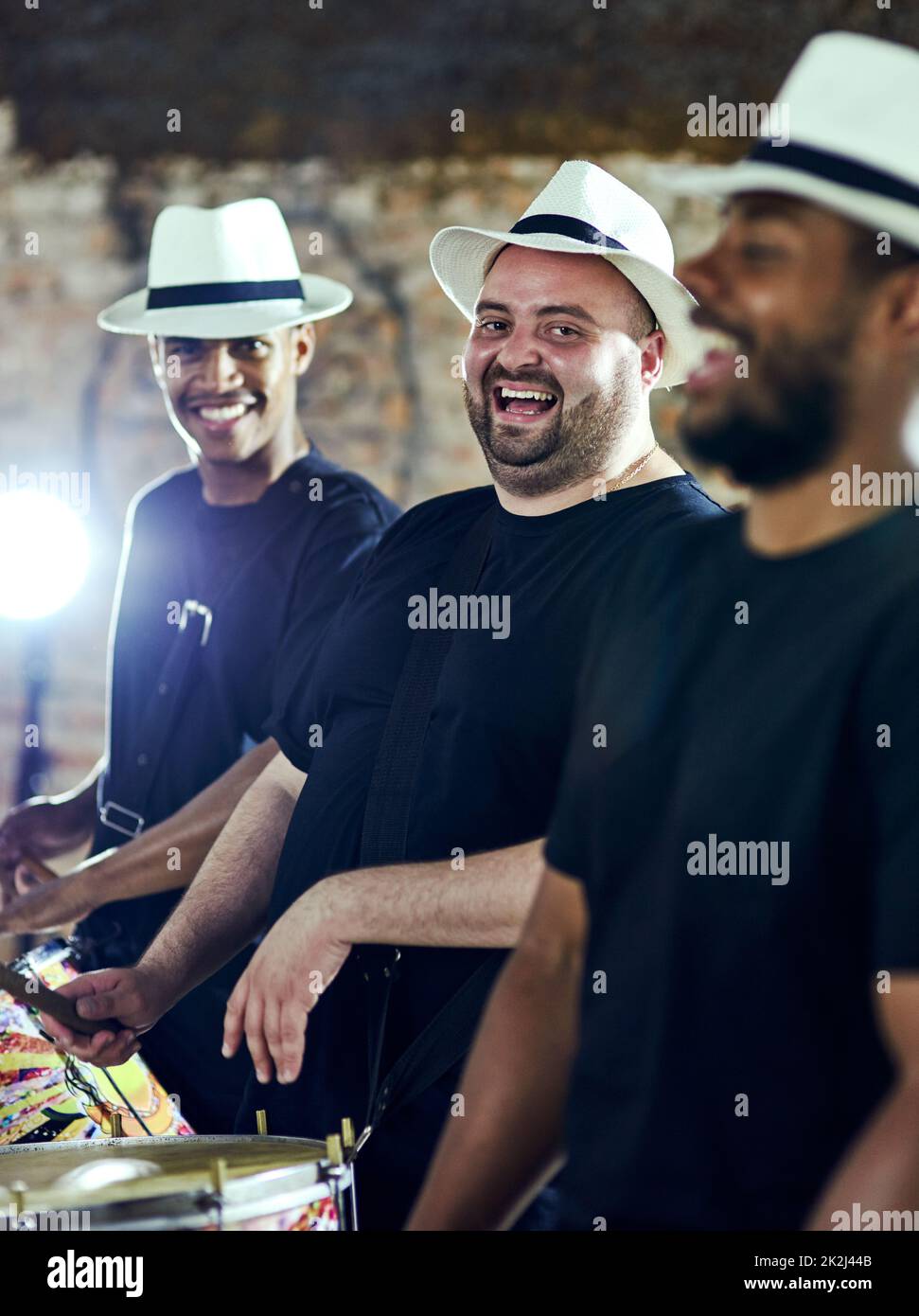 Are you ready for some fun-filled entertainment. Portrait of a group of ...