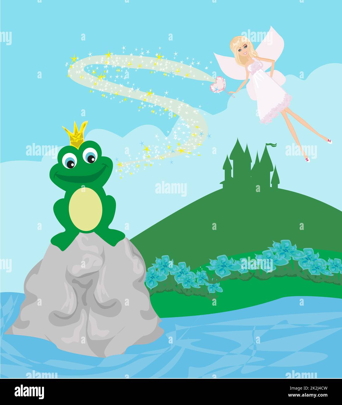 The frog prince drawing hi-res stock photography and images - Alamy