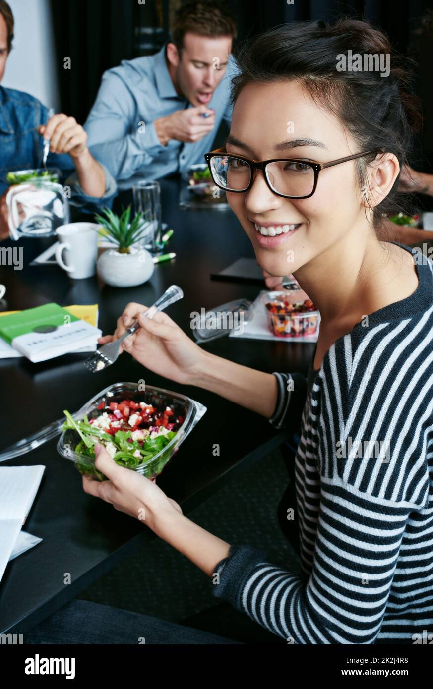 Putting their creative minds to work. Portrait of a young office worker ...