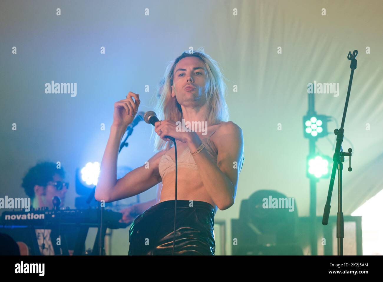 Alice Low plays the Rising Stage on Day Three of the Green Man 2022 ...