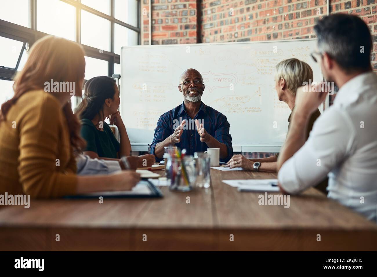 Executive team meeting direction hi-res stock photography and images ...