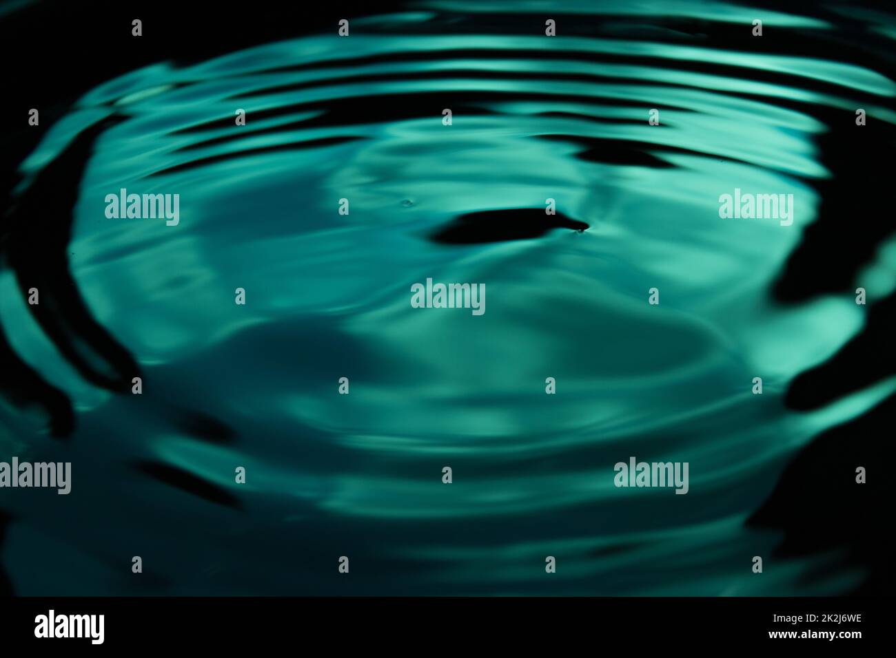 Rings on the surface Stock Photo - Alamy