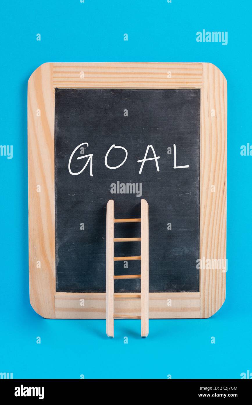 Ladder of success, having a goal, education, marketing and business ...