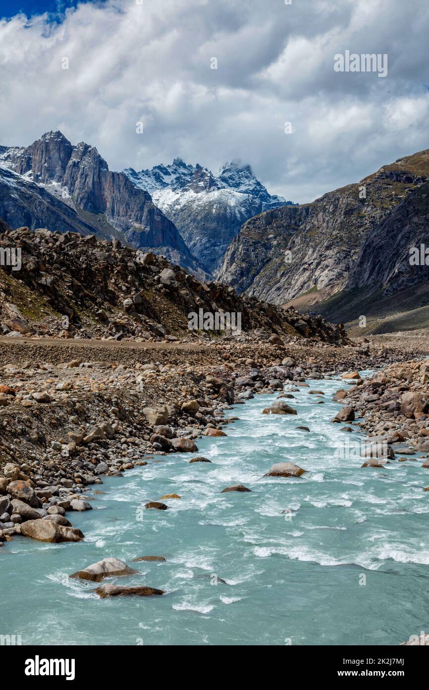 Lahaul Valley in indian Himalayas, India Stock Photo - Alamy
