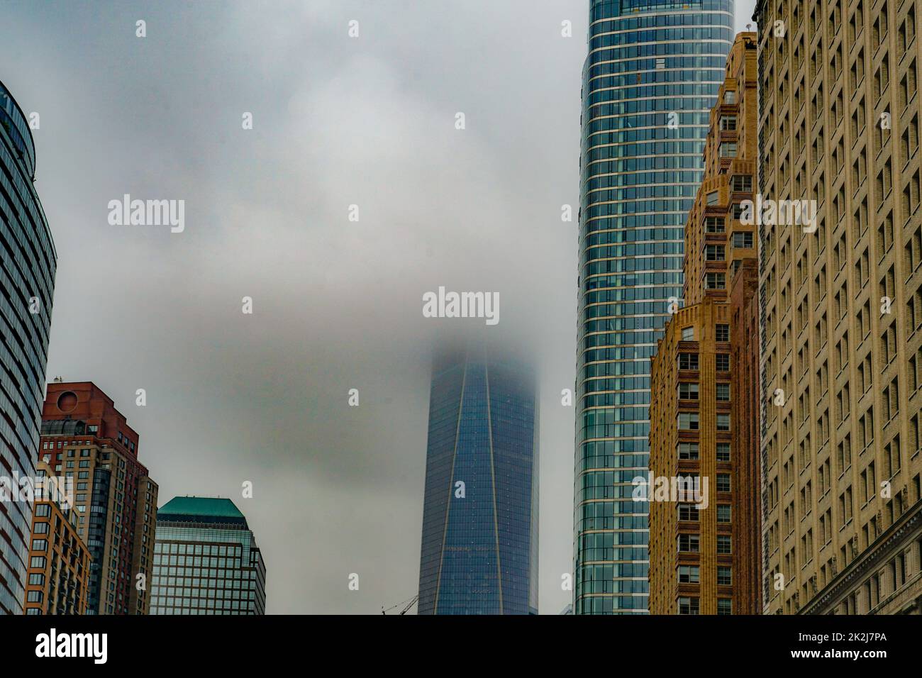 Streets of New York Lower Manhattan Stock Photo - Alamy