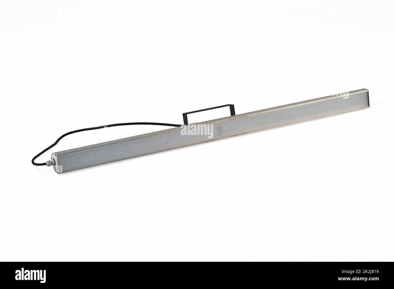 LED lamp for non-residential and public spaces on a white isolated ...