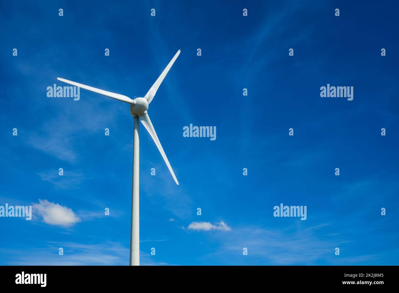 Wind generator turbines in sky Stock Photo - Alamy