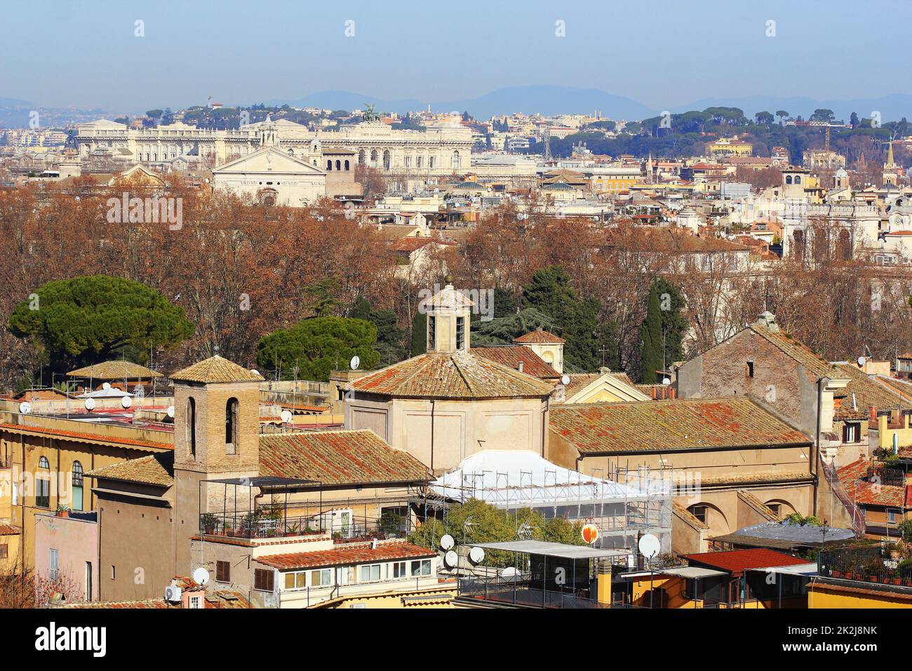 Gianicolo hill rome italy hi-res stock photography and images - Alamy