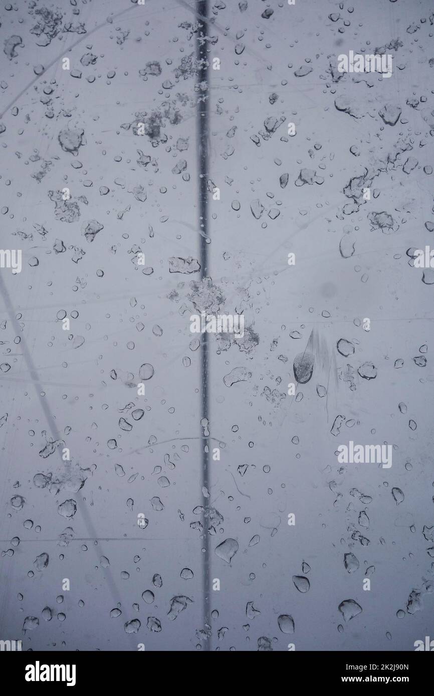 Rain glass window view house hi-res stock photography and images - Alamy